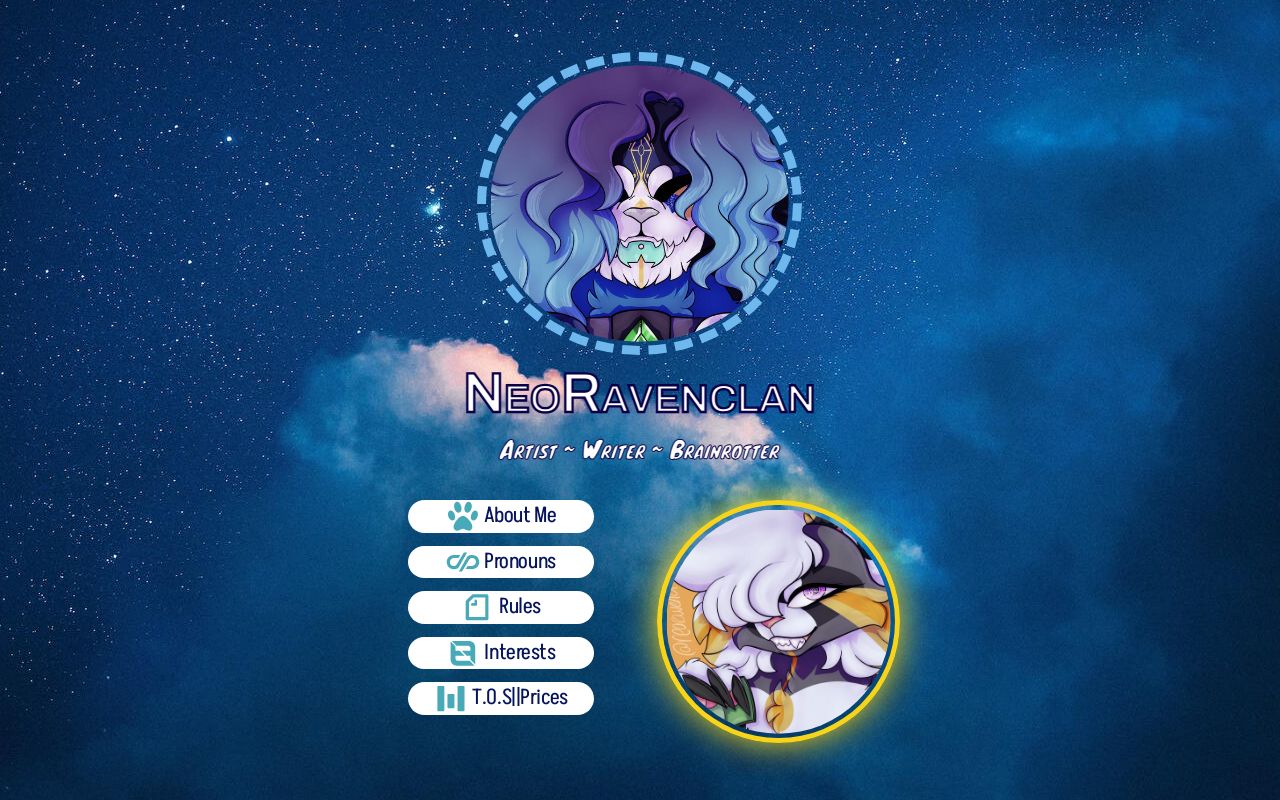 Neoravenclan's Carrd